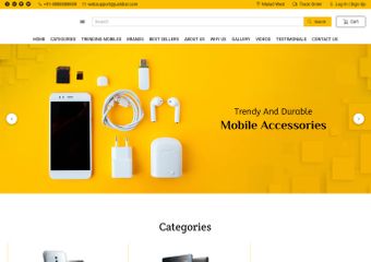 mobile ecommerce template