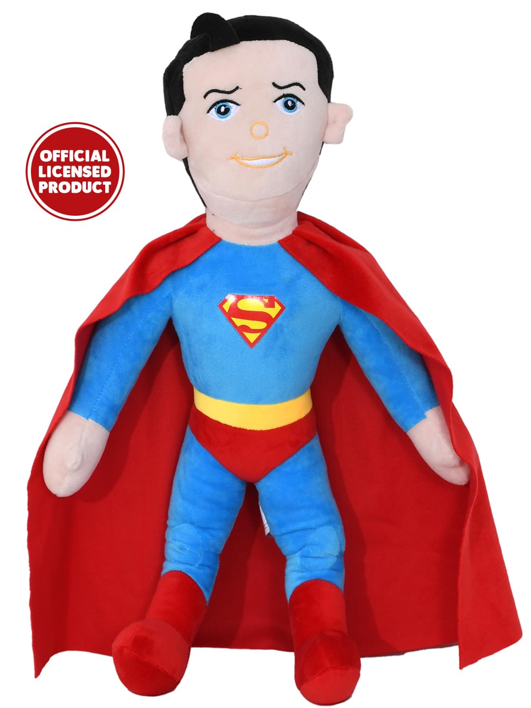Mirada 45 Cm Standing Superman Blue Soft Toy MP0172 Soft Toy Arpan Collection Kalyani Nagar Pune Maharashtra