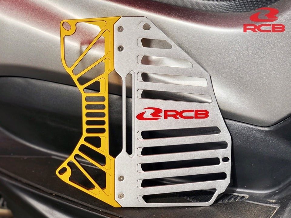 RCB Radiator Cover S Series 01IR007 (GOLD/SILVER) - Radiator Cover ...